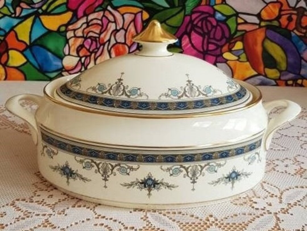 Minton Grasmere Vegetable Tureen With Lid Vintage Tureen Rare Find ...