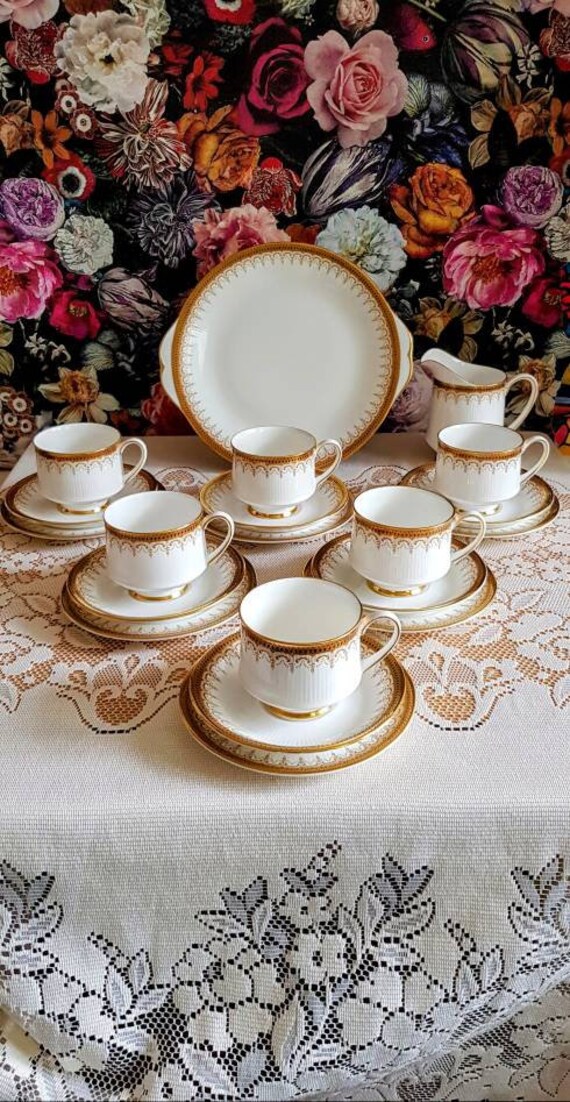 Paragon Athena Tea Set 20 Piece Rare Vintage. | Etsy
