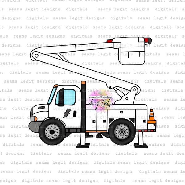 Bucket Truck Svg - Etsy