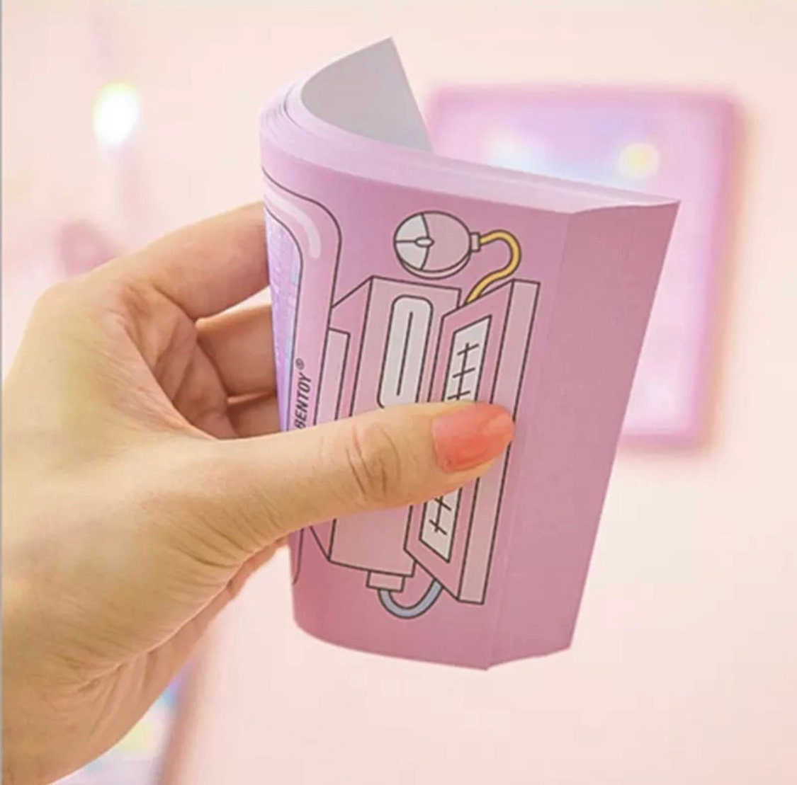 Kawaii Stationary Computer Designs Sticker Notepads/ | Etsy