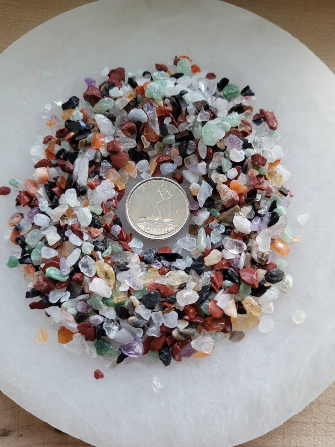 Tiny Crushed Mixed Gemstone Chips 2-6mm - Etsy