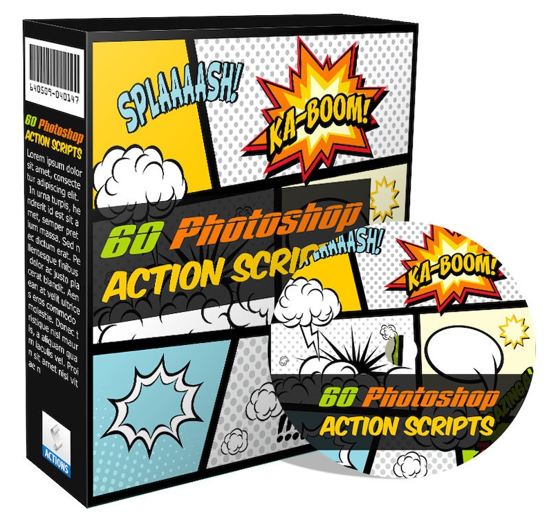 60 Photoshop Action Scripts - Etsy