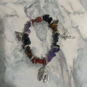 Greek Deity Gemstone Devotional Bracelets - Etsy