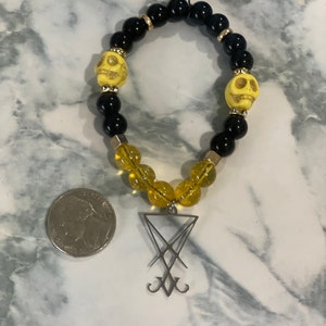 Lucifer Beaded Bracelet - Etsy