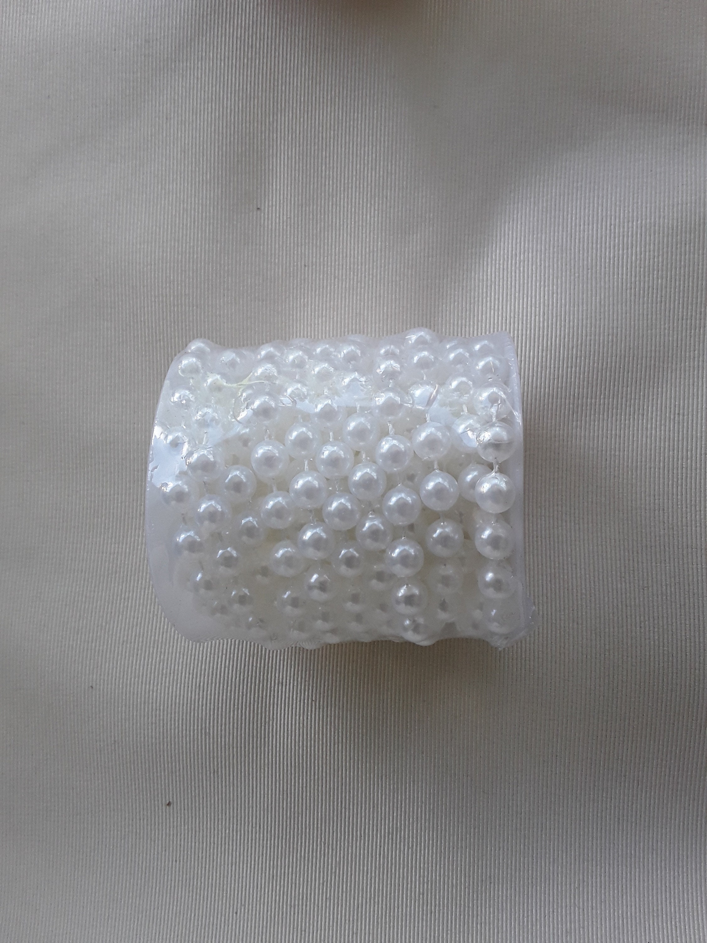 6.25 Yard 6mm White/ivory String of Pearl for Baby Shower/wedding Decor ...