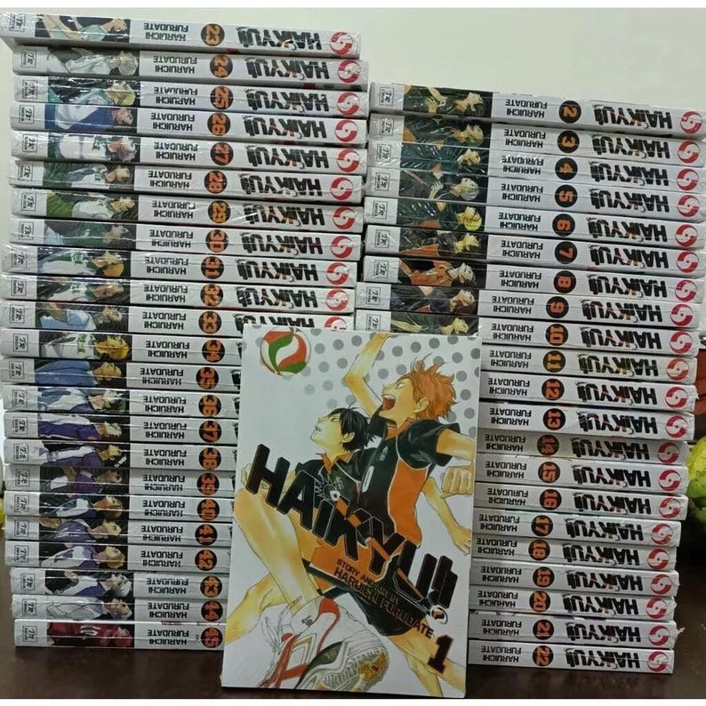 Haikyu !! Manga Comic Haikyuu Vol 1 - Vol 45 (end) LOOSE FULL SET ...