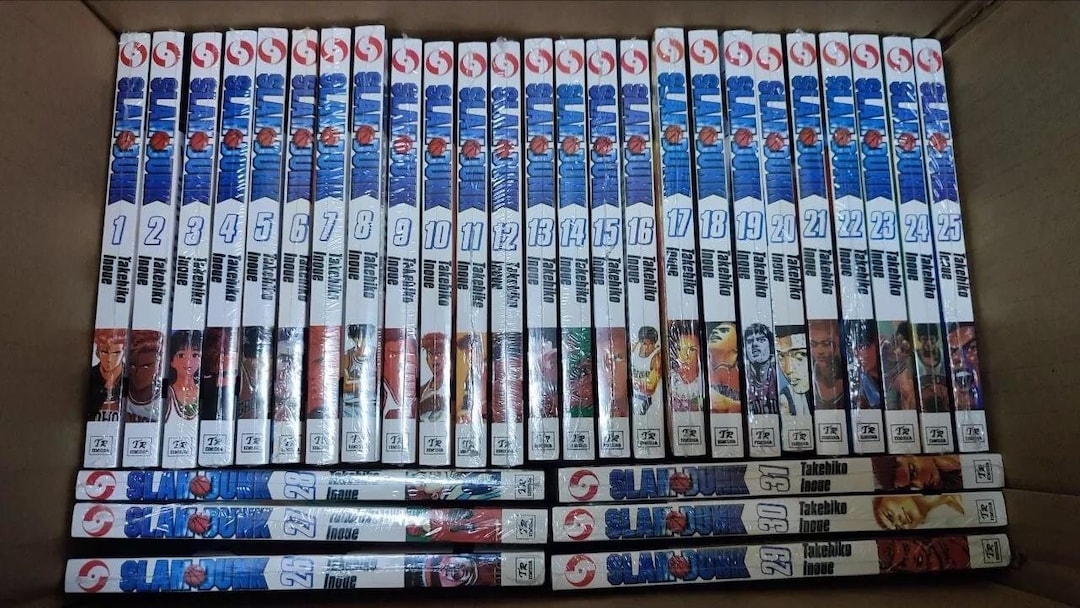 Slam Dunk Comic Manga Vol 1 - Vol 31 (end) Full Set / Loose Set ...