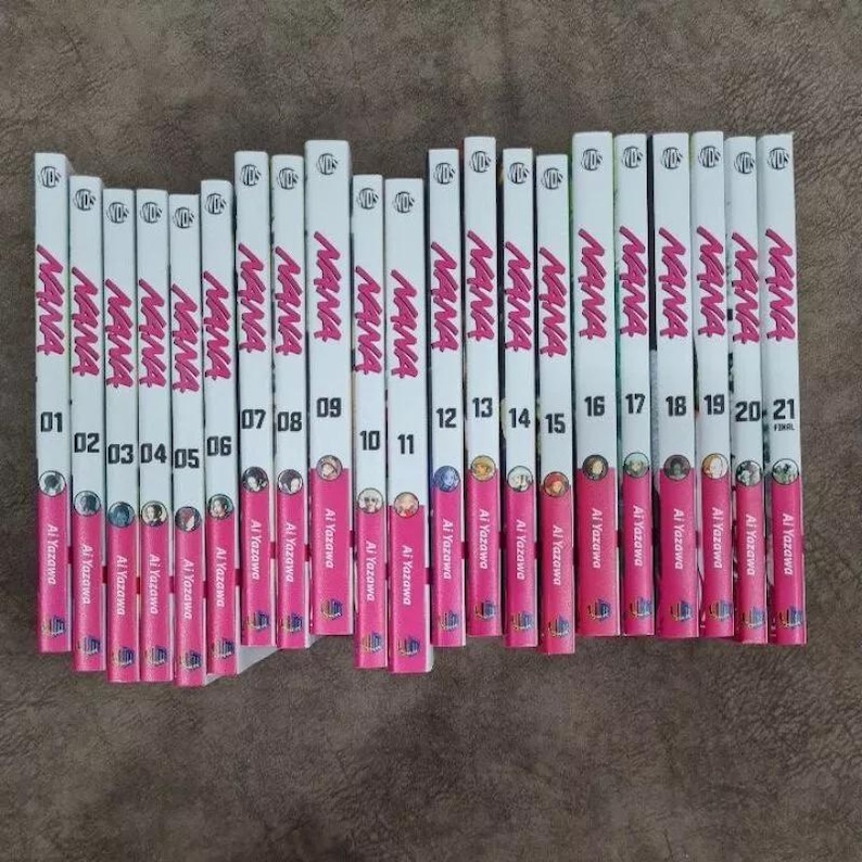 NANA by Ai Yazawa Comic Manga Vol 1 - Vol 21 (end) Full Set / Loose Set ...