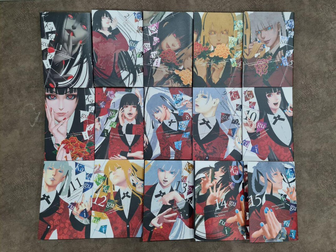 Kakegurui Compulsive Gambler Comic Manga Vol 1 - Vol 16 Loose / Full ...