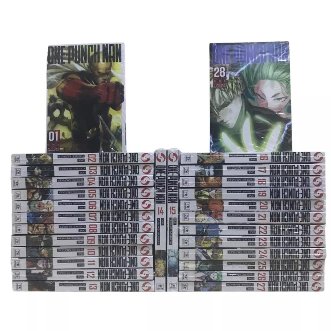 One Punch Man Comic Manga Vol 1 Vol 29 Set English Version Comic Yusuke ...
