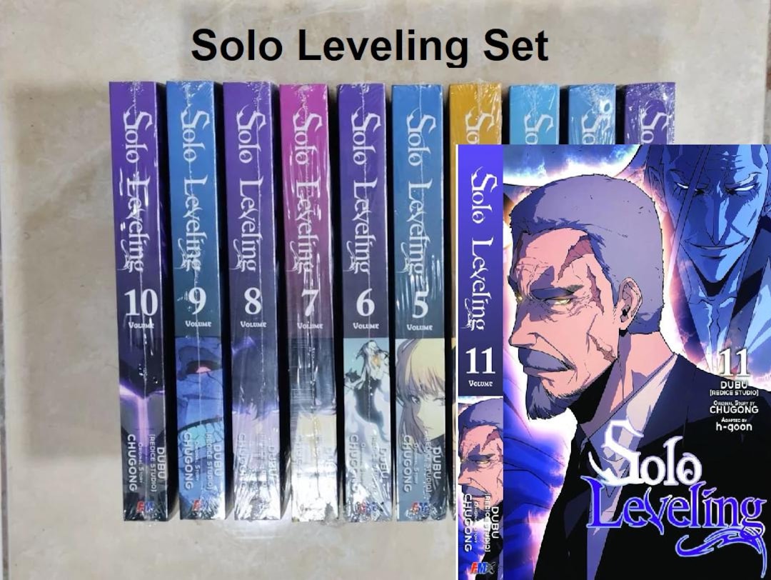 Solo Leveling Comic Manga Vol 1 - 14 Loose / Full Set English Version ...