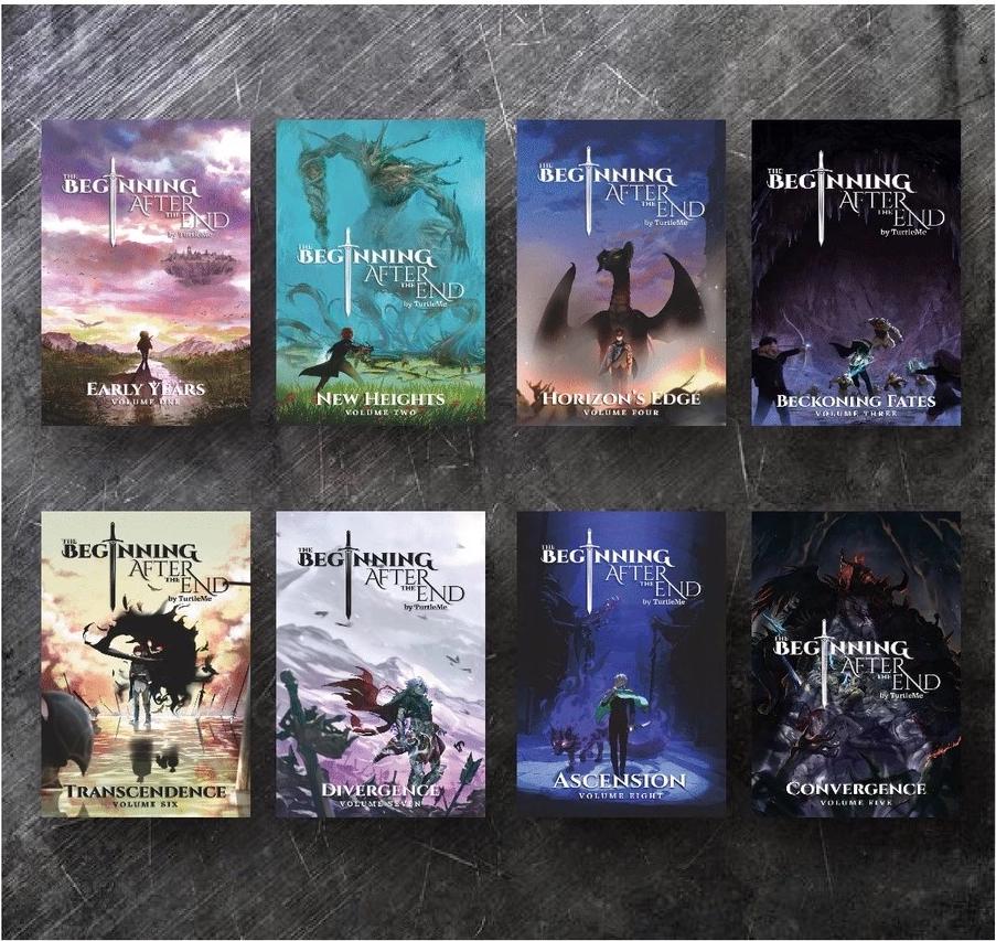 The Beginning After the End Vol 1 - Vol 11 Light Novel Loose Set / Full ...