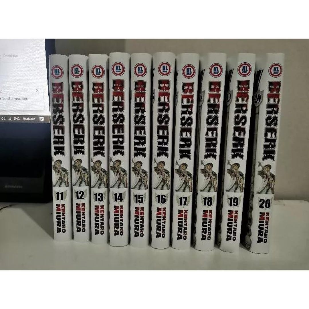 BERSERK Manga Comic Volume 1 42 Full Set by Kentaro Miura English Version Comics - Etsy