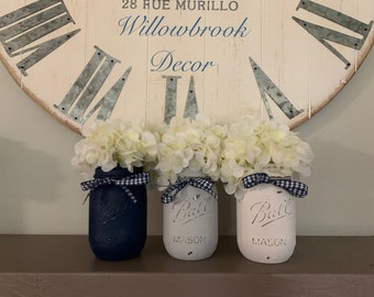 Farmhouse Decor, Rustic Decor, Farmhouse Mason Jars, Rustic Farmhouse ...