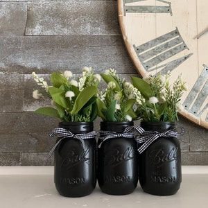 Farmhouse Decor, Rustic Decor, Farmhouse Mason Jars, Rustic Farmhouse ...