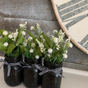 Farmhouse Decor, Rustic Decor, Farmhouse Mason Jars, Rustic Farmhouse ...