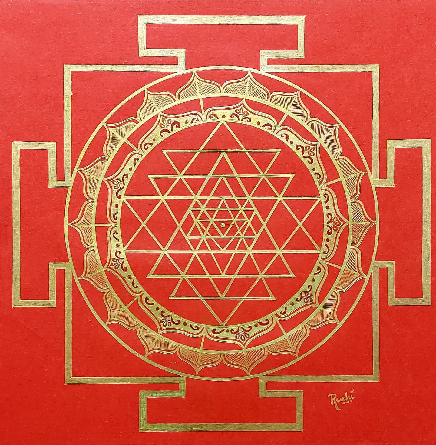 Sri Yantra Sree Yantra Shri Yantra Shree Yantra - Etsy