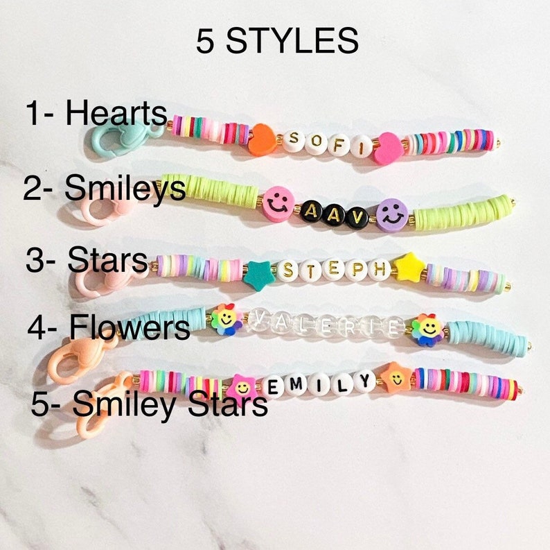 Custom Name Keychain Personalized Keychain Beaded Keychain - Etsy