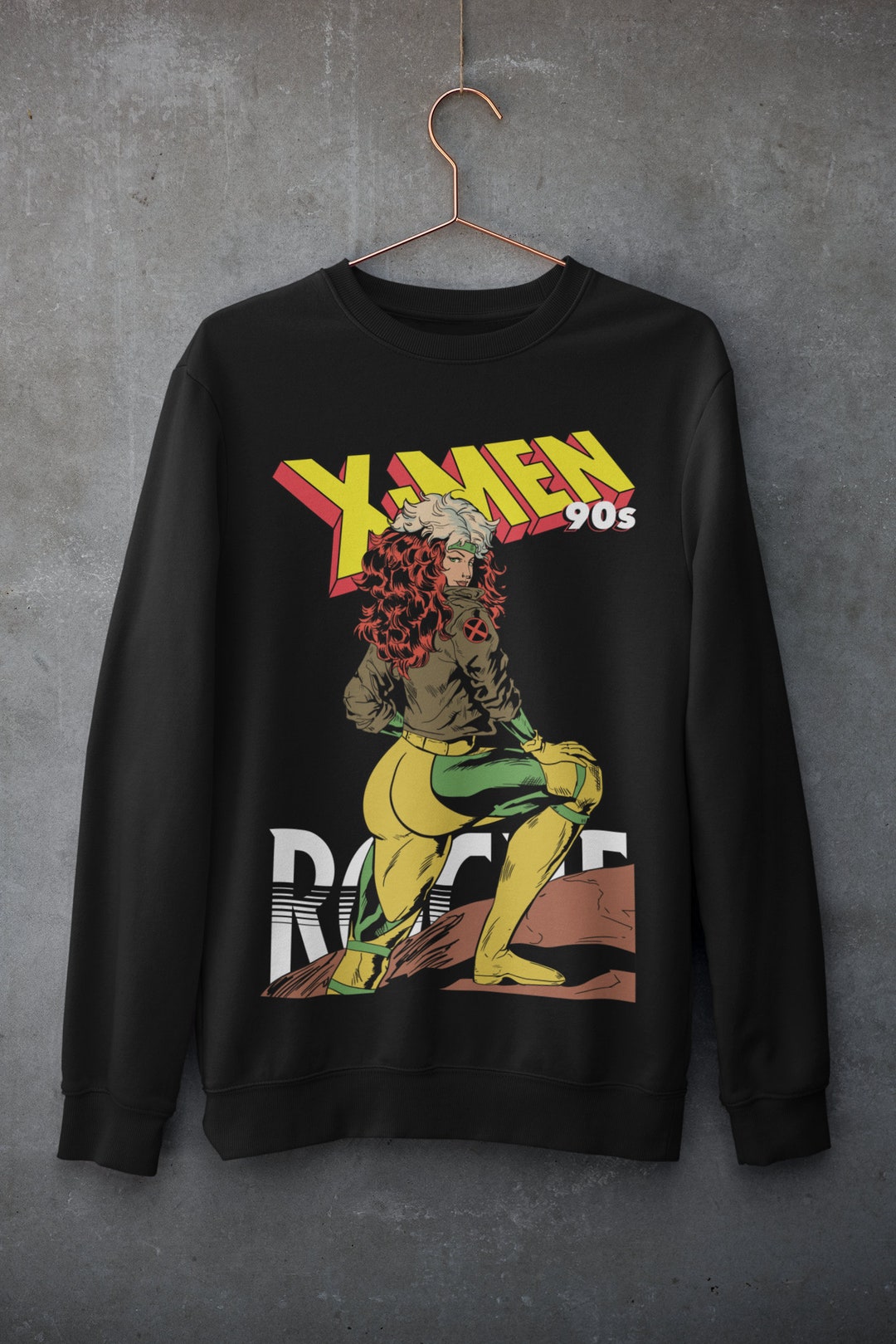 X-men Rogue Classic 90's T-shirt or Sweatshirt - Etsy