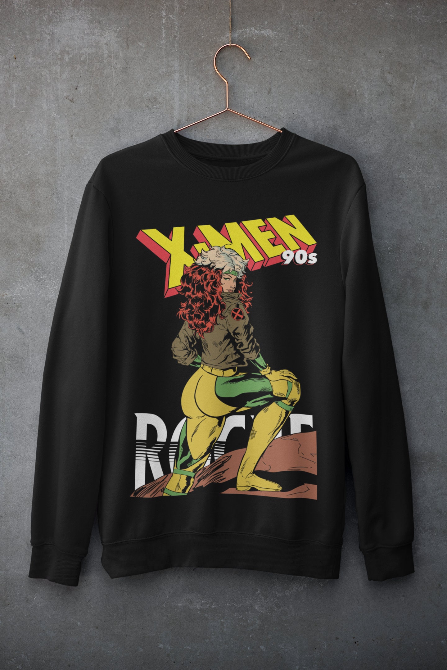 X-men Rogue Classic 90's T-shirt or Sweatshirt - Etsy