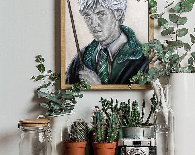 Draco Print, Antique Space Painting, Vintage Drawing Poster Wall Art ...