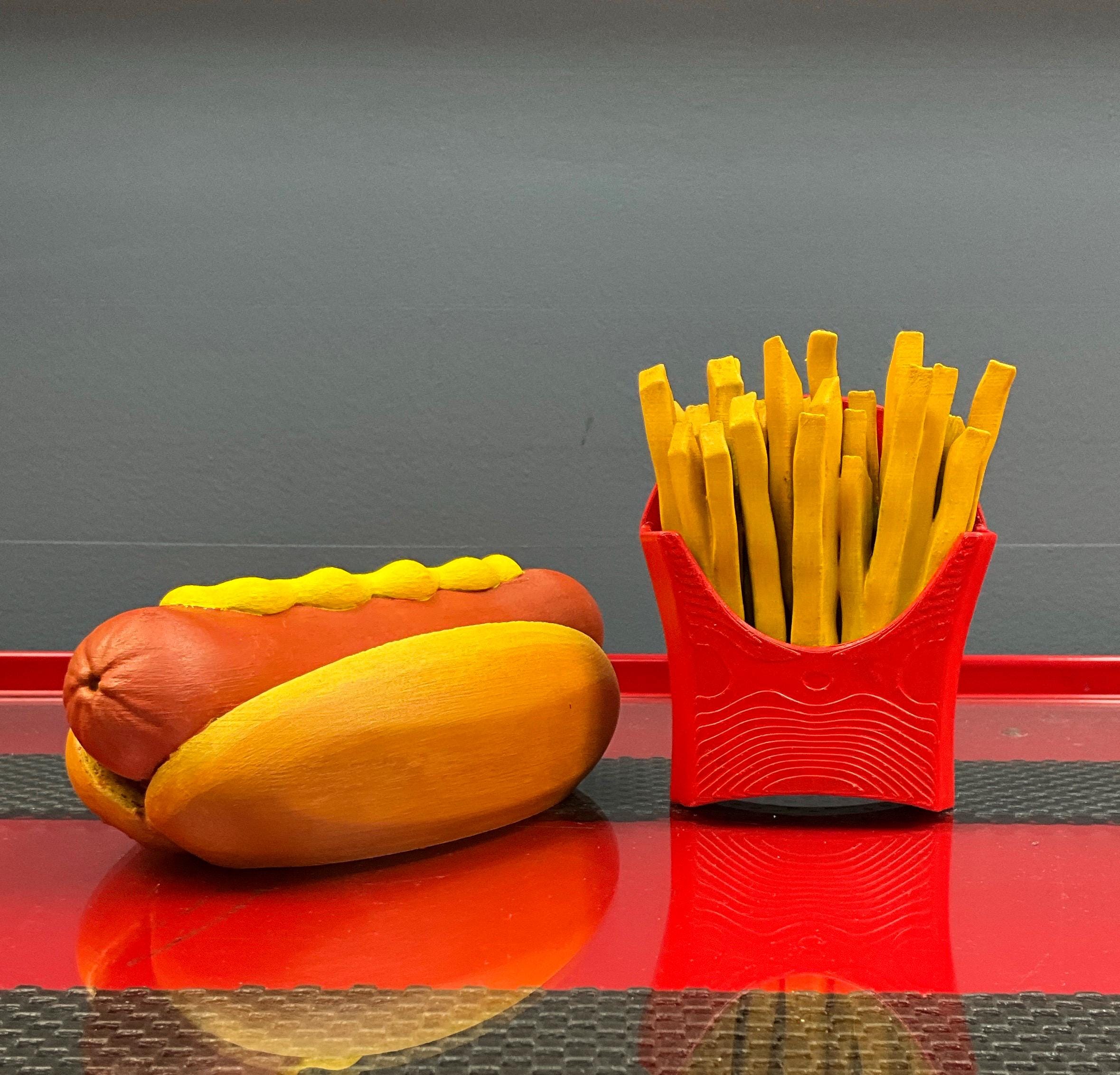 Life Size 3D French Fries Kitchen Wall Decor - Etsy