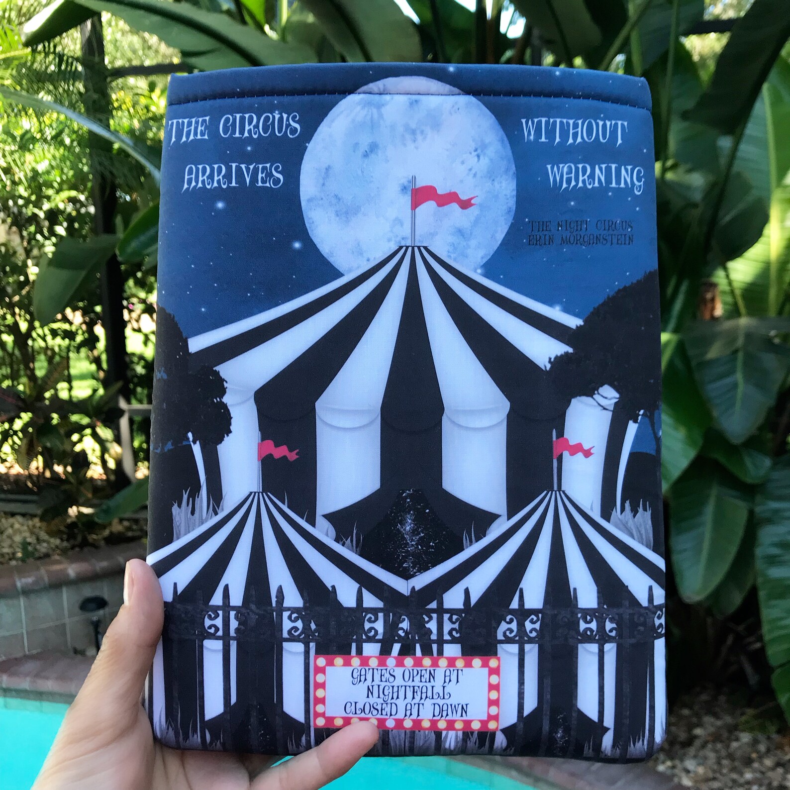 The Night Circus Padded Book Sleeve With Lining. | Etsy