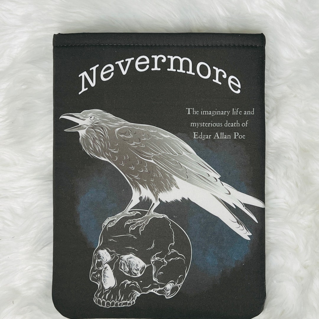 Nevermore Raven and Skull Book Sleeve. the Imaginary Life and ...