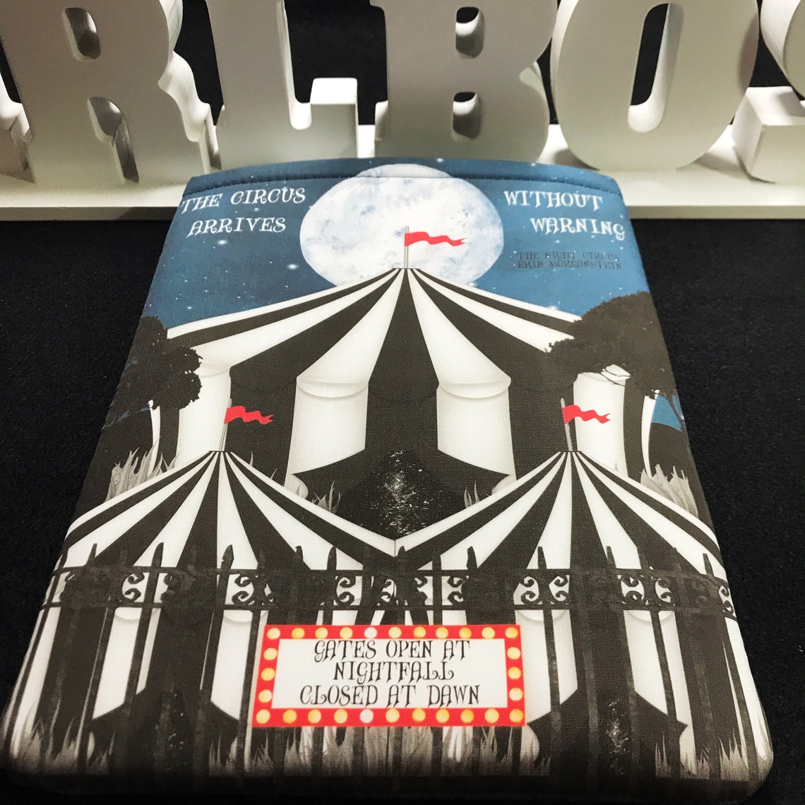 The Night Circus Padded Book Sleeve With Lining. | Etsy