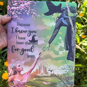 Wicked Elphaba and Glinda Changed for Good Book Sleeve, Book/device ...