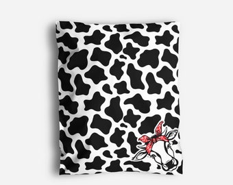 Cow Print Poly Mailers - Etsy