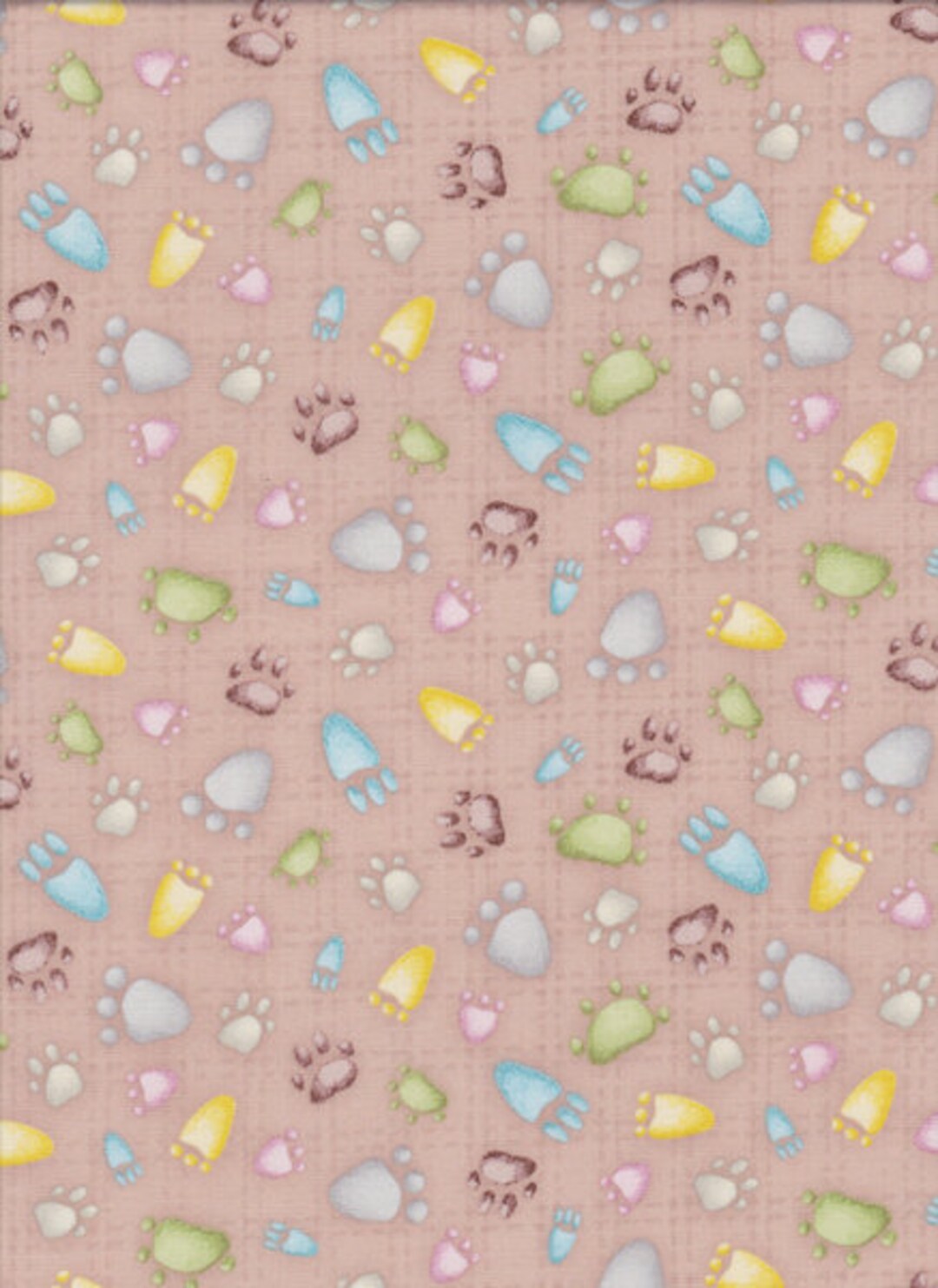 ANIMAL TRACKS Fabric No 141109 - Etsy