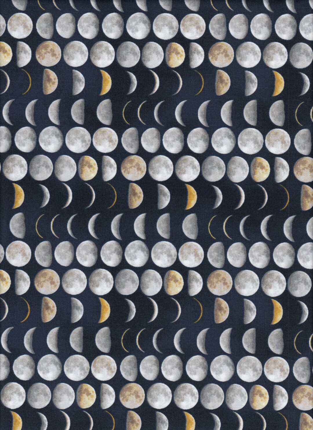 MOON PHASES Fabric No. 170212 - Etsy