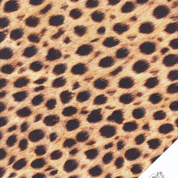 Cheetah Print Fabric - Etsy