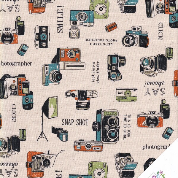 Camera Fabric - Etsy