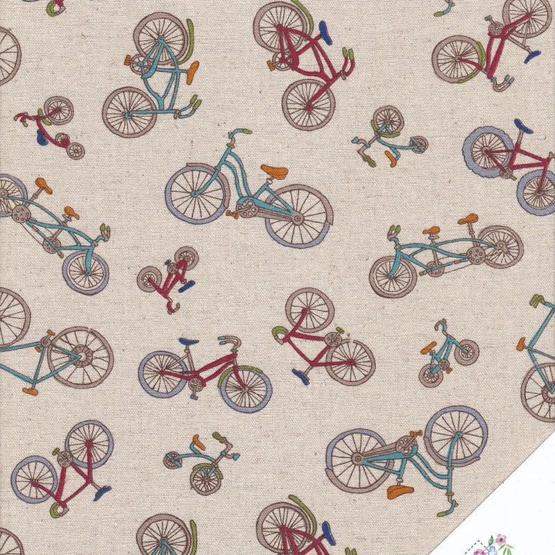 Bicycle Fabric - Etsy UK