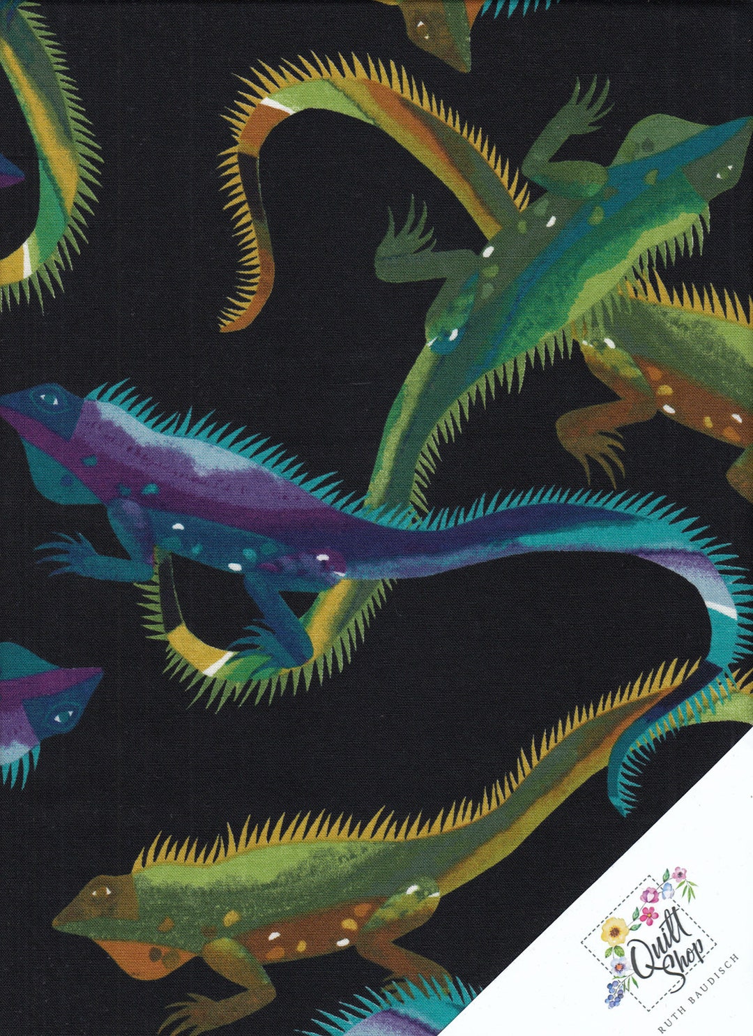 I WANNA IGUANA Iguana Alexander Henry Fabric No. 200874 - Etsy