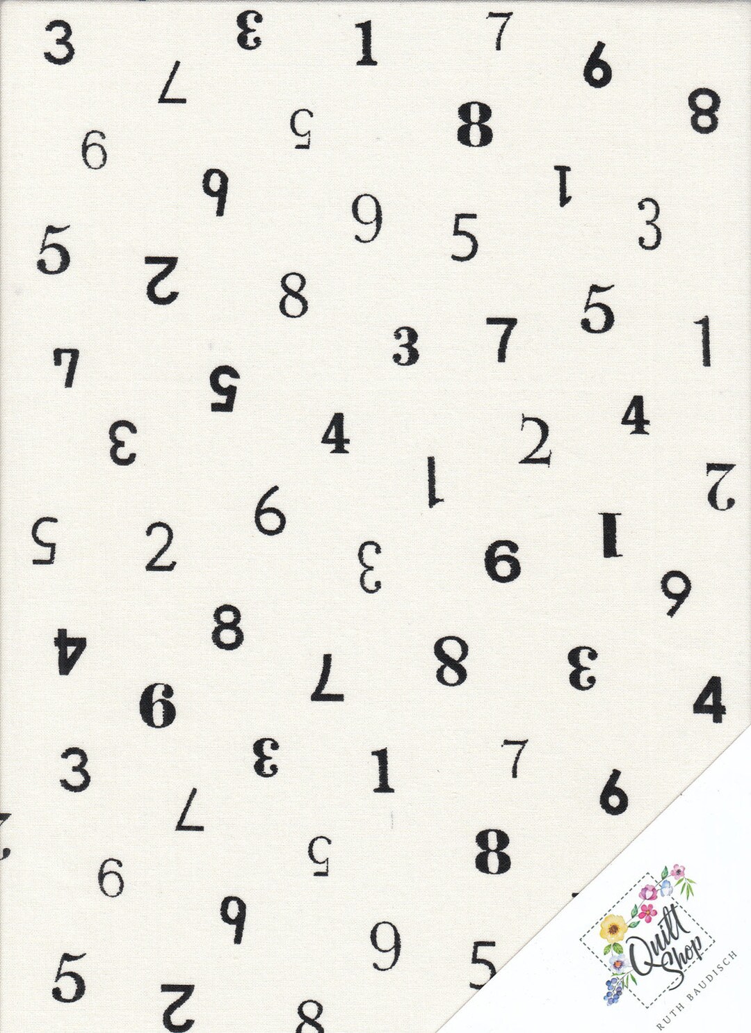NUMBERS Fabric No. 210657 - Etsy