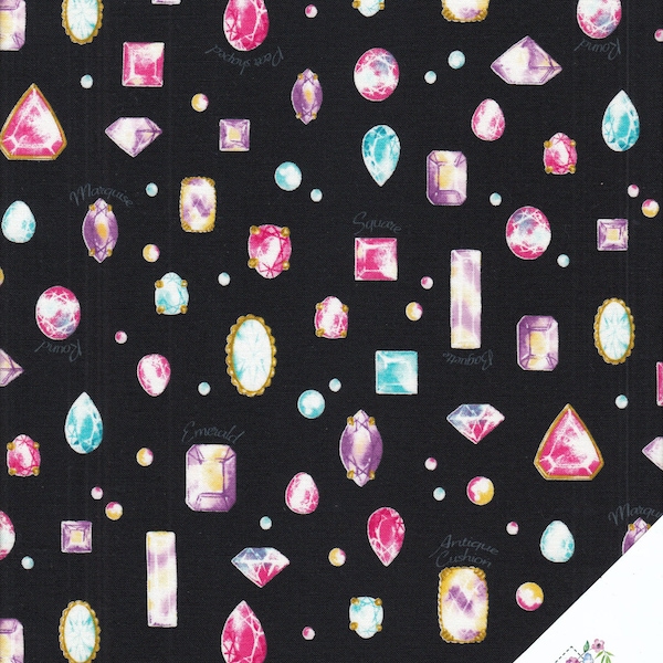 Gemstone Fabric - Etsy