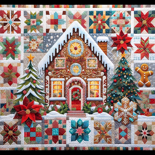 Gingerbread Fabric - Etsy