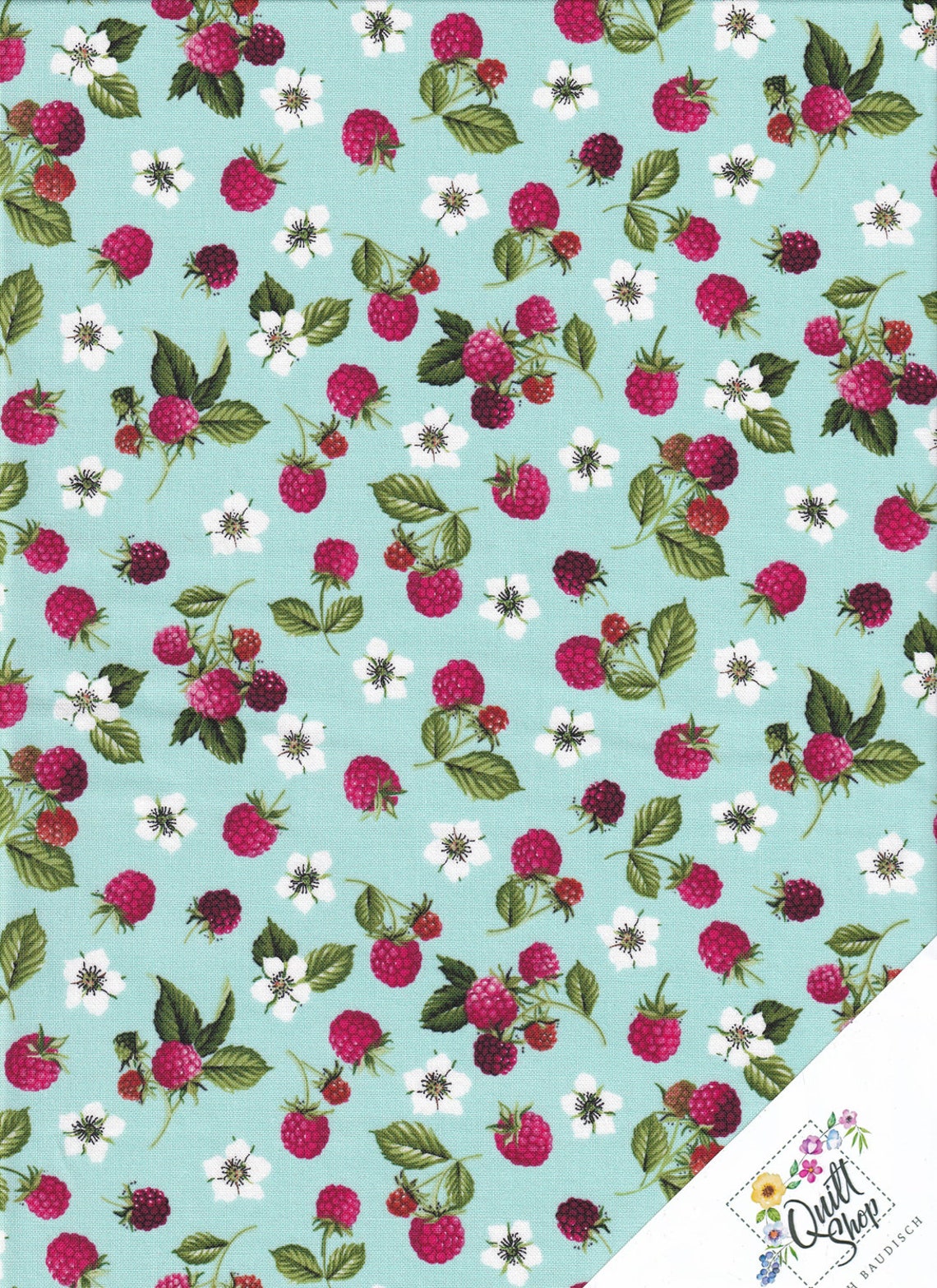 RASPBERRIES "summer Days" Fabric No. 230225 - Etsy