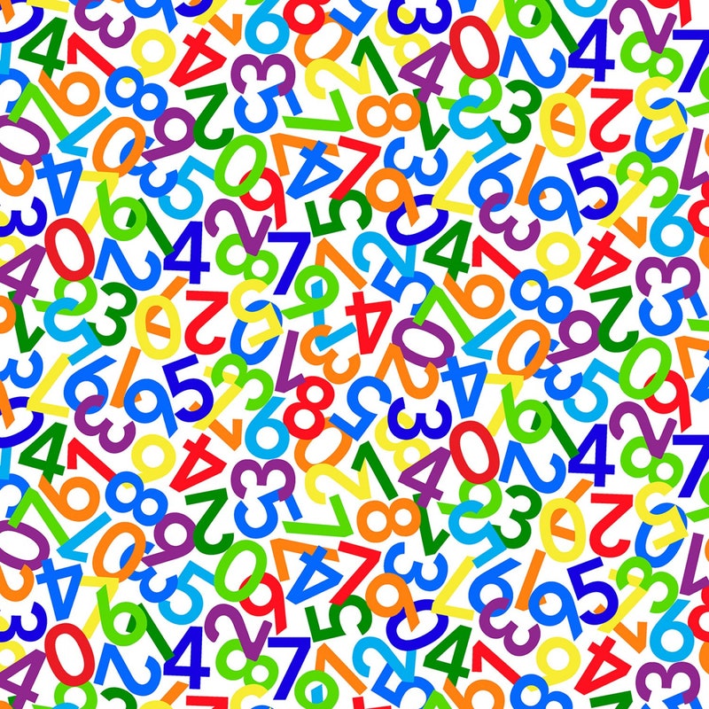 Fabric Numbers - Etsy