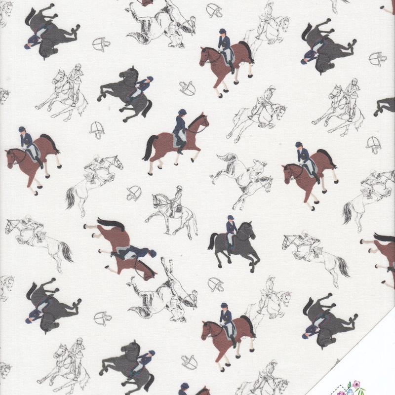Equestrian Fabric - Etsy