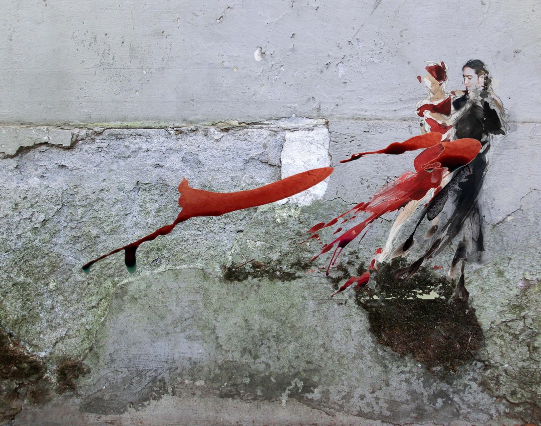 Tango in the City rome Print - Etsy