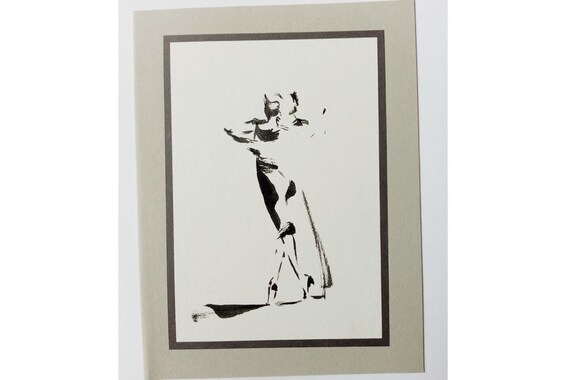 Tango Dance Greeting Card DIN-A5 digital Print Signed - Etsy