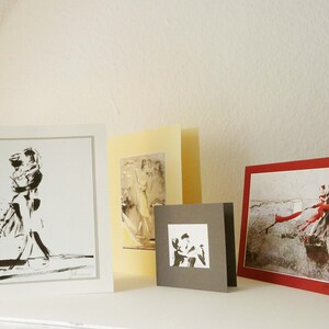 Maxi Greeting Card/ Mini Print dancer Ballet - Etsy