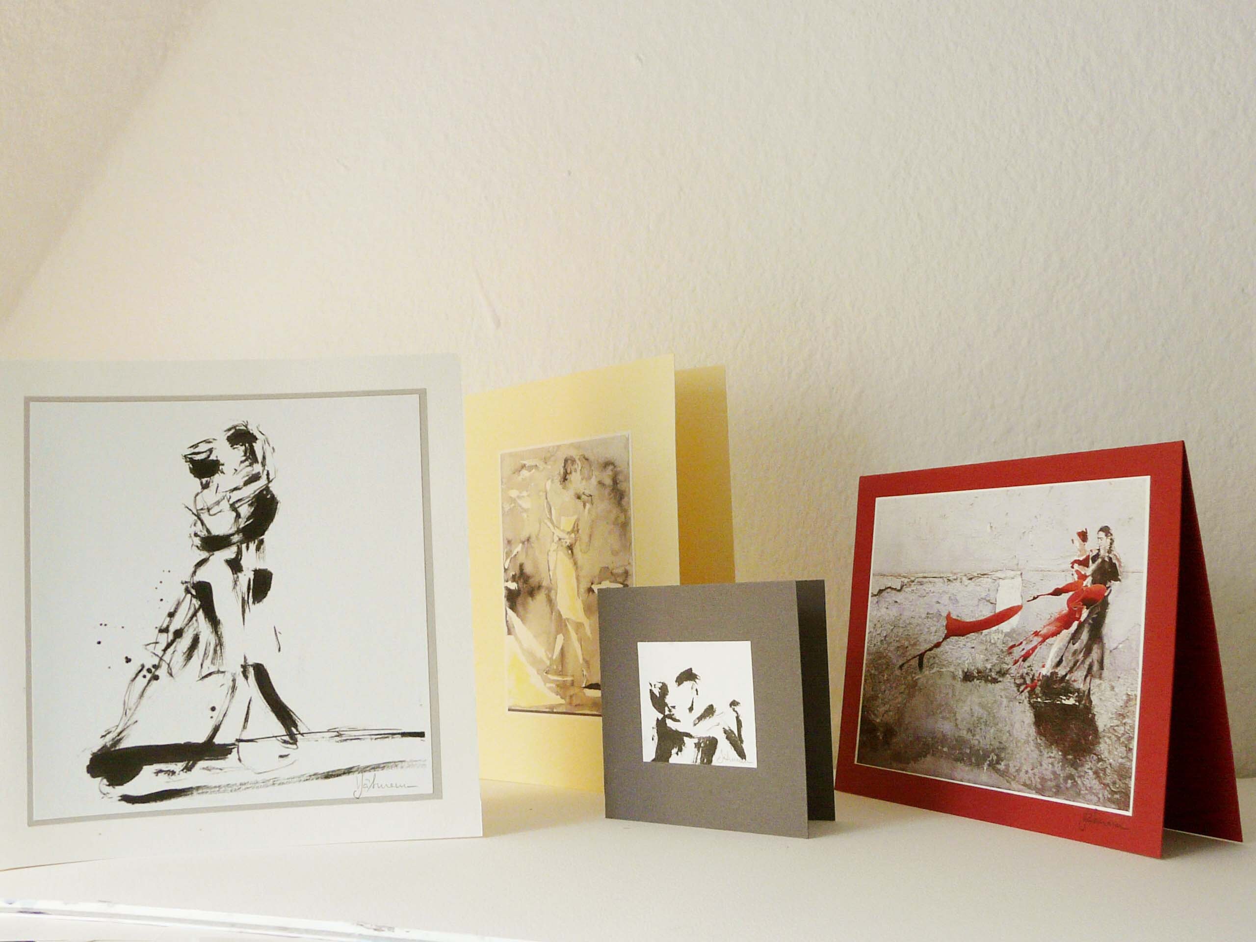 Maxi Greeting Card/ Mini Print dancer Ballet - Etsy