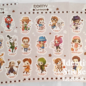 Identity V: Sticker Pack and Sticker Sheets - Etsy