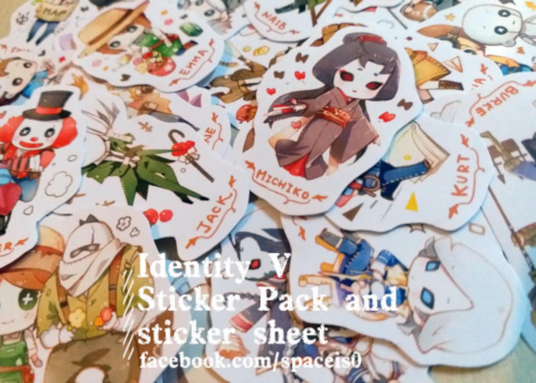 Identity V: Sticker Pack and Sticker Sheets - Etsy