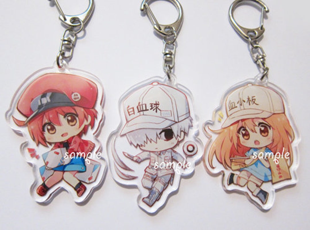Cells at Work! : Acrylic Keychain - Etsy